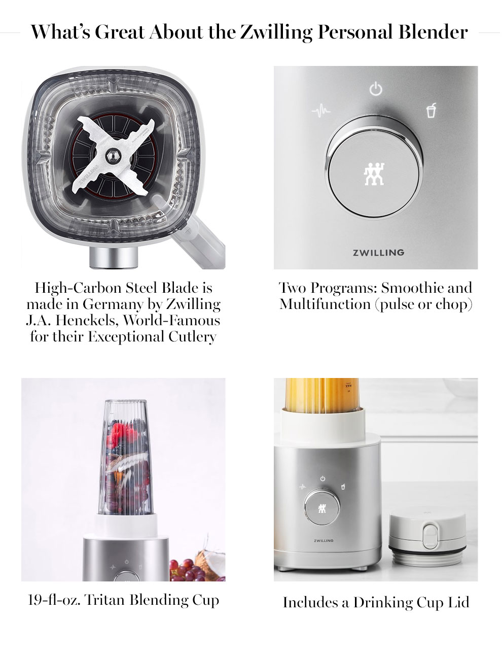 Zwilling Personal Blender | Williams Sonoma