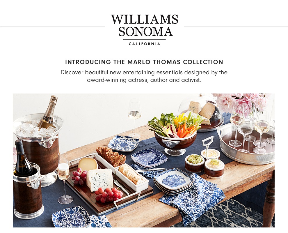 Marlo Thomas Scenic Appetizer Plates, Set of 4 | Williams Sonoma