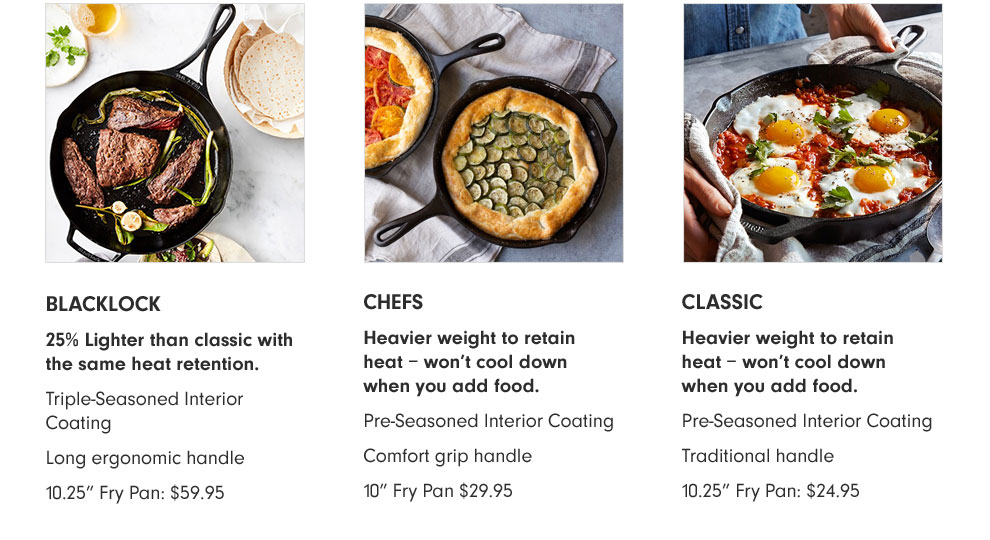 Lodge Blacklock Triple Seasoned Cast-Iron Square Grill Pan | Williams ...