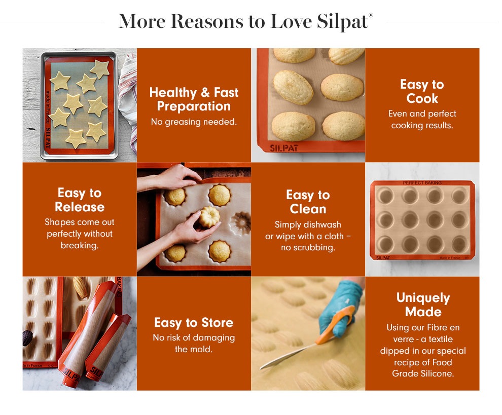 Silpat Silicone Baking Mat | Baking Tools | Williams Sonoma