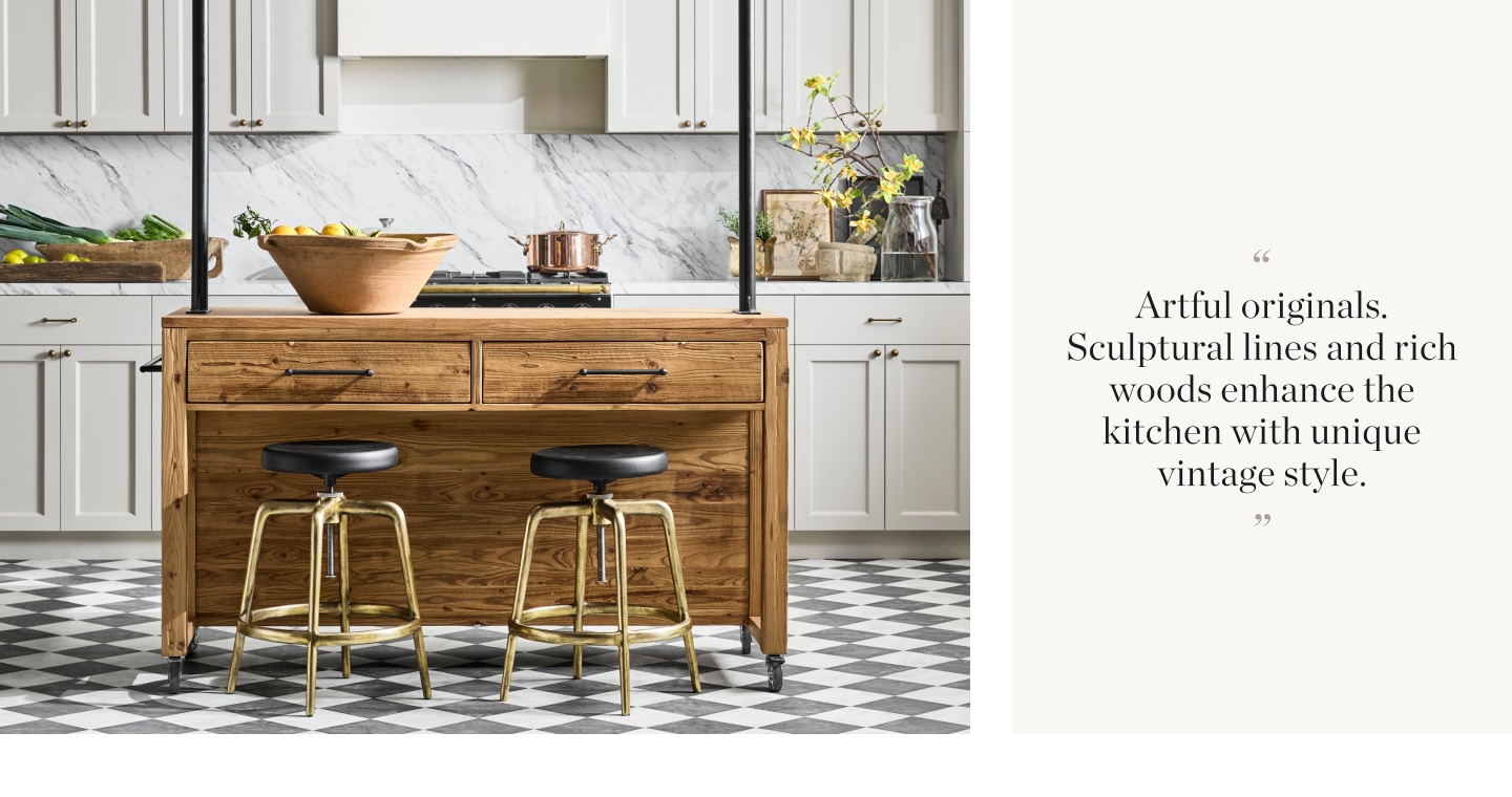 Wester Vintage Kitchen Cart | Williams Sonoma