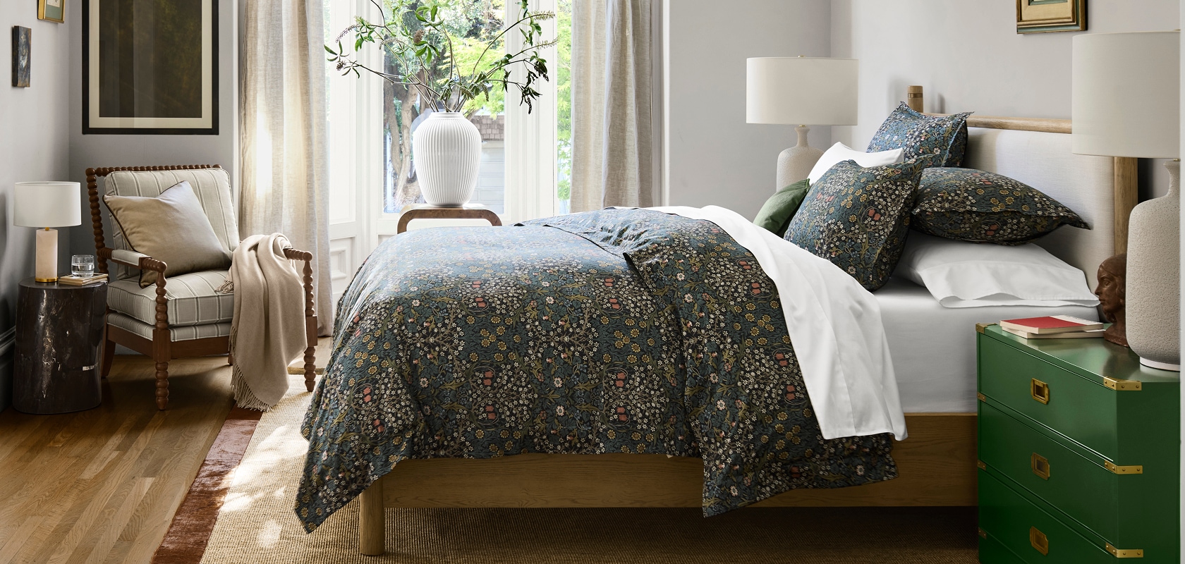 Hobart Four Poster Bed | Williams Sonoma