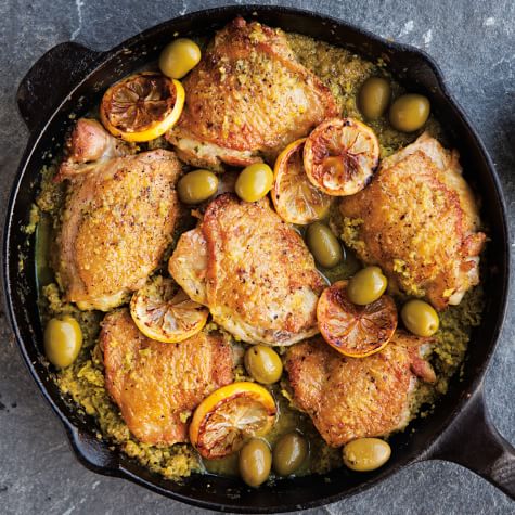 Chicken Tagine with Preserved Lemons and Olives | Williams Sonoma