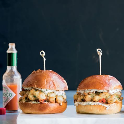 Shrimp Po'Boy Sliders with Remoulade | Williams Sonoma