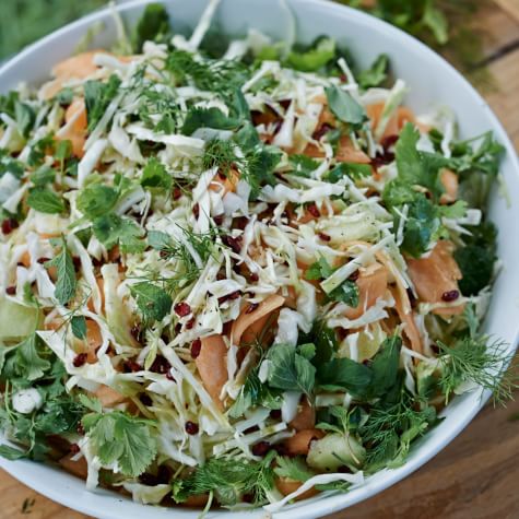 Shredded Cabbage, Melon and Mint Salad | Williams Sonoma