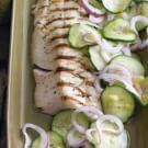 Grilled Black Cod with Cucumbers & Ginger | Williams Sonoma