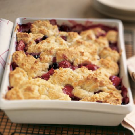 Three-Berry Cobbler | Williams Sonoma