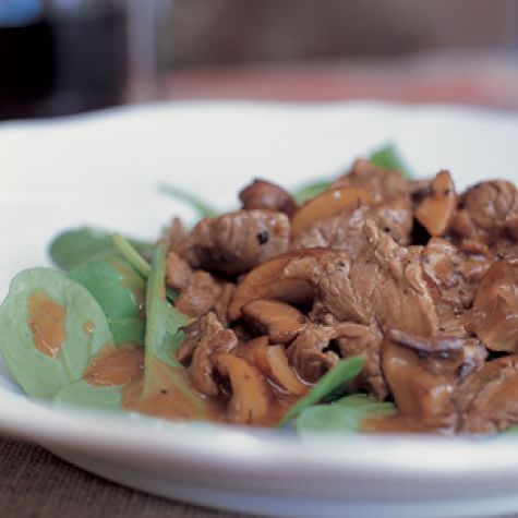 Sautéed Strips of Beef with Arugula (Straccetti di Manzo con Rughetta ...