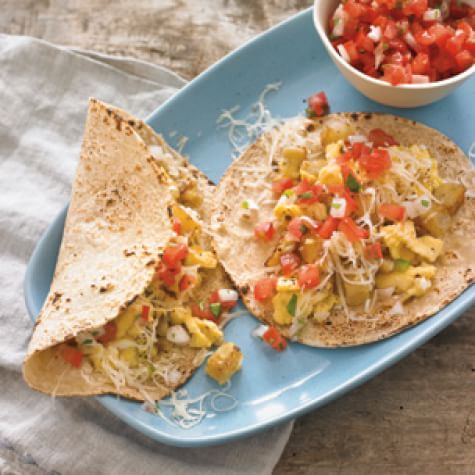 Potato, Egg and Cheese Breakfast Tacos | Williams Sonoma