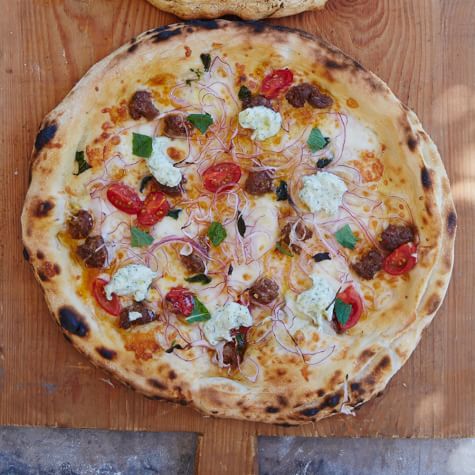 Merguez Flatbread | Williams Sonoma