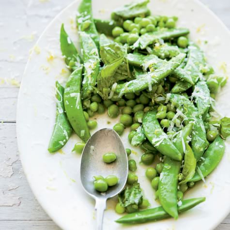 Sautéed Garden Peas with Basil and Pecorino | Williams Sonoma
