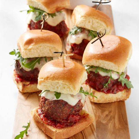 Recipe: Bobby Flay's Meatball Parm Sliders | Williams Sonoma