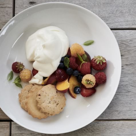 Shortbread with Summer Fruit and Whipped Cream | Williams Sonoma
