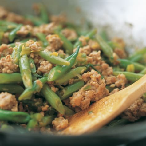 Dry-Fried String Beans with Pork | Williams Sonoma