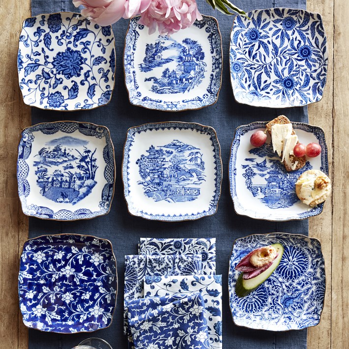 Marlo Thomas Blue Collection | Williams Sonoma