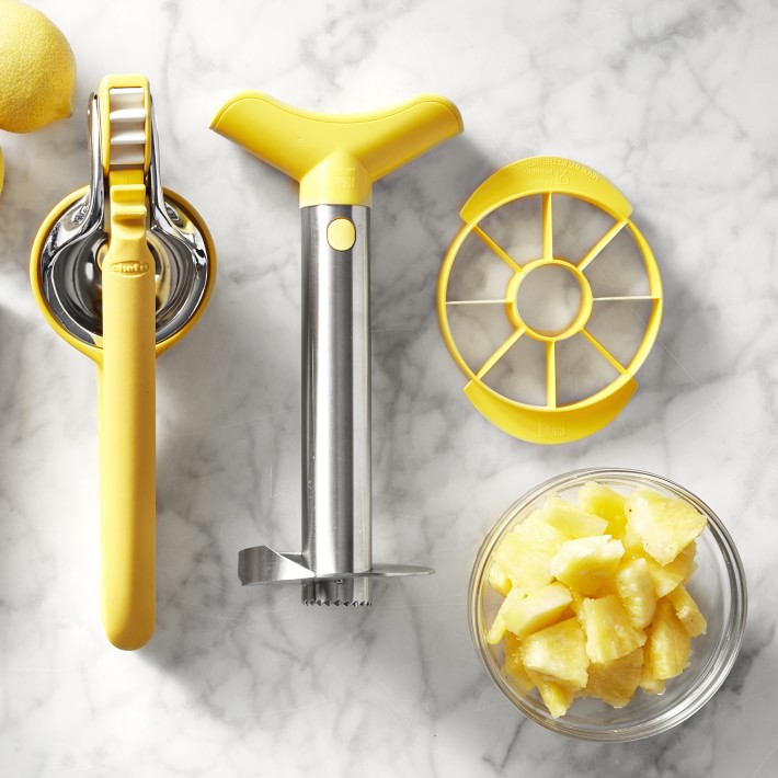 Stainless-Steel Pineapple Slicer & Dicer | Fruit Tools | Williams Sonoma