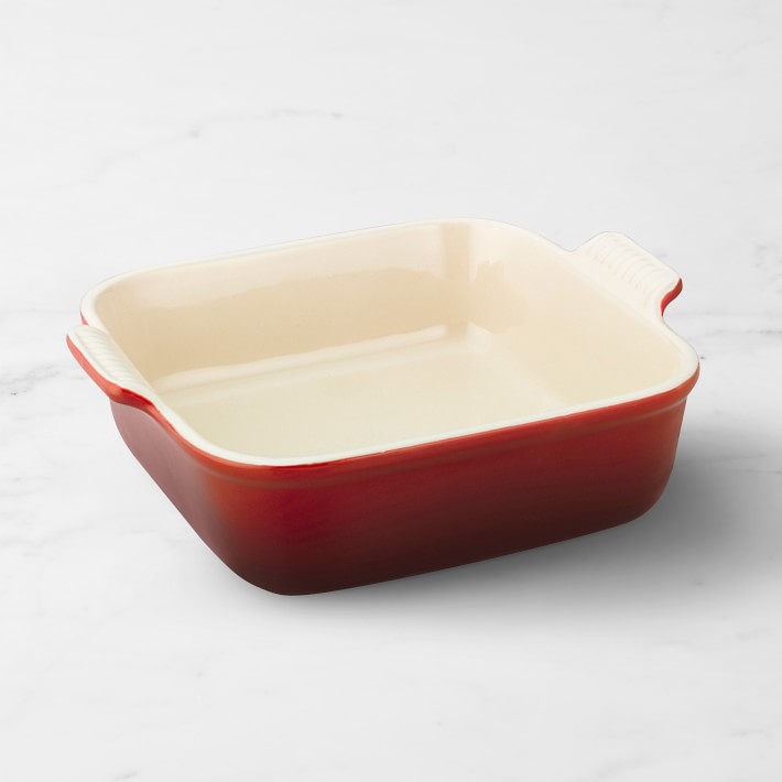 Le Creuset Heritage Stoneware Square Baking Pan | Williams Sonoma