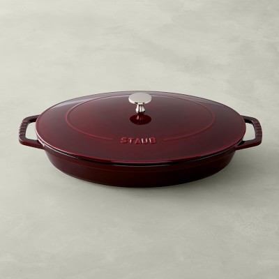 Staub Enameled Cast Iron Everything Pan, 3 1/2-Qt. | Williams Sonoma CA ...