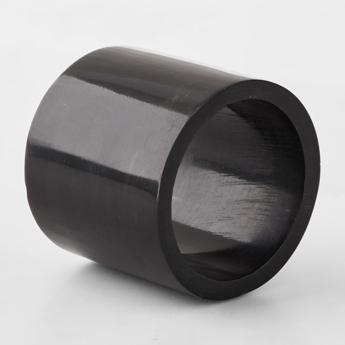 Horn Napkin Rings, Set of 4 | Williams Sonoma CA | Williams Sonoma
