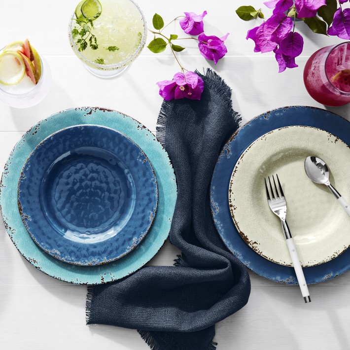 Rustic® Outdoor Melamine Salad Plates | Williams Sonoma