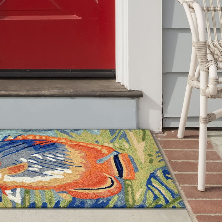 Sea Life Indoor/Outdoor Rug | Williams Sonoma