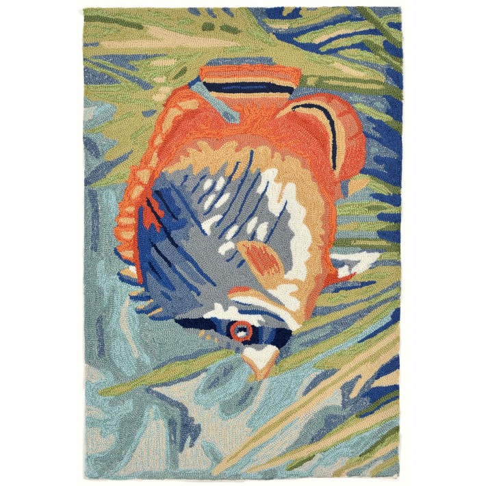 Sea Life Indoor/Outdoor Rug | Williams Sonoma