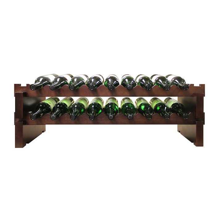 Walnut Wine Rack | Wine Storage | Williams Sonoma