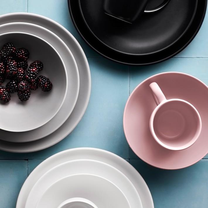 Open Kitchen by Williams Sonoma Matte Coupe Dinner Plate Set - Set of 4 ...