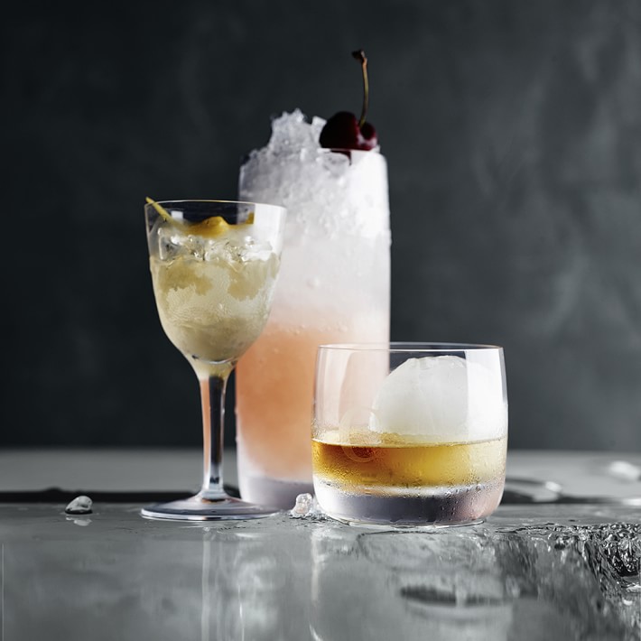 Williams Sonoma Reserve Double Old-Fashioned Glasses | Williams Sonoma