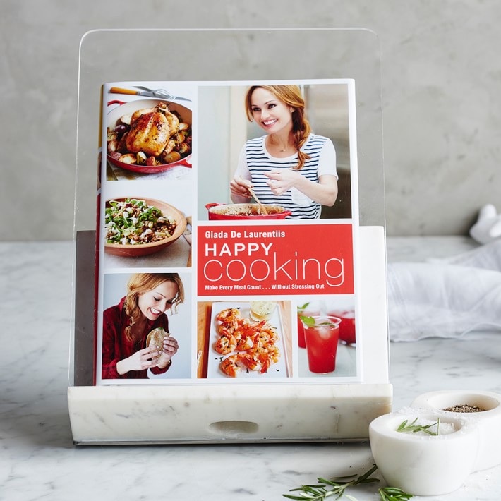 Marble Cookbook Holder | Cookbook Stand | Williams Sonoma