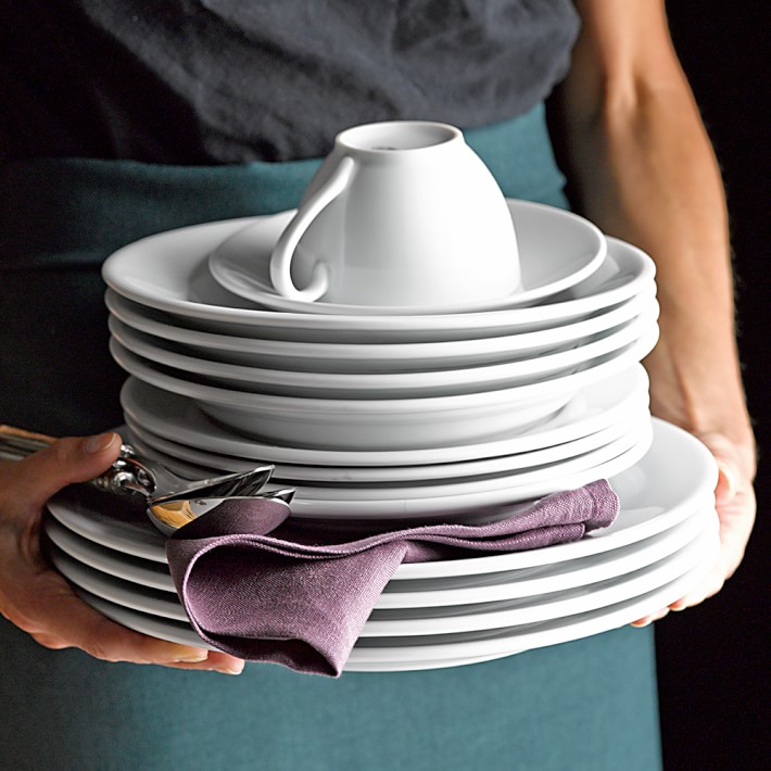 Apilco Tradition Porcelain Dinnerware Collection | Williams Sonoma