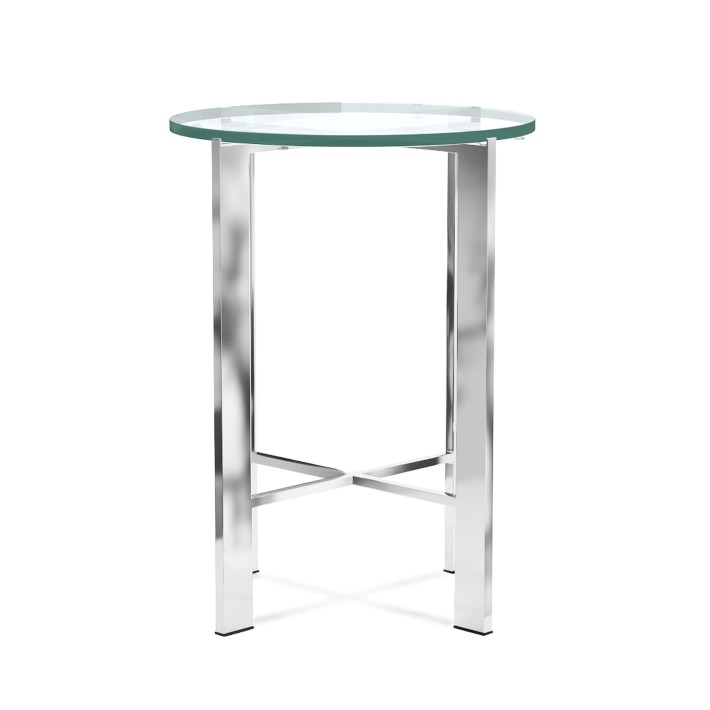 Mercer Glass Side Table | Williams Sonoma