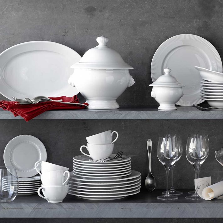 Apilco Oval Porcelain Serving Platter | Williams Sonoma