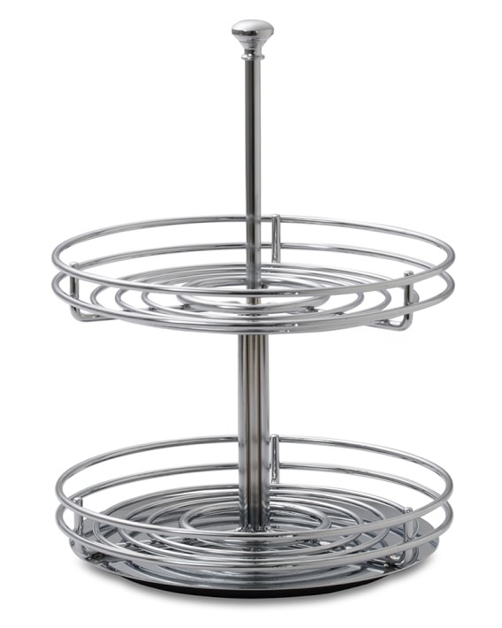 Two-Tier Revolving Spice Rack | Williams Sonoma