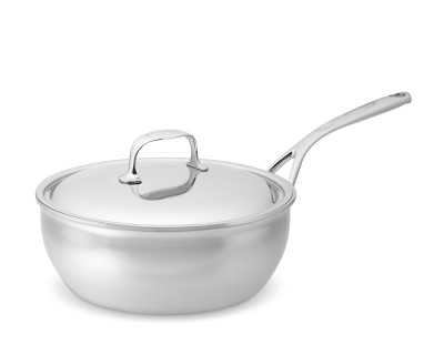 Demeyere Atlantis Stainless-Steel Curved Sauté Pans | Williams Sonoma