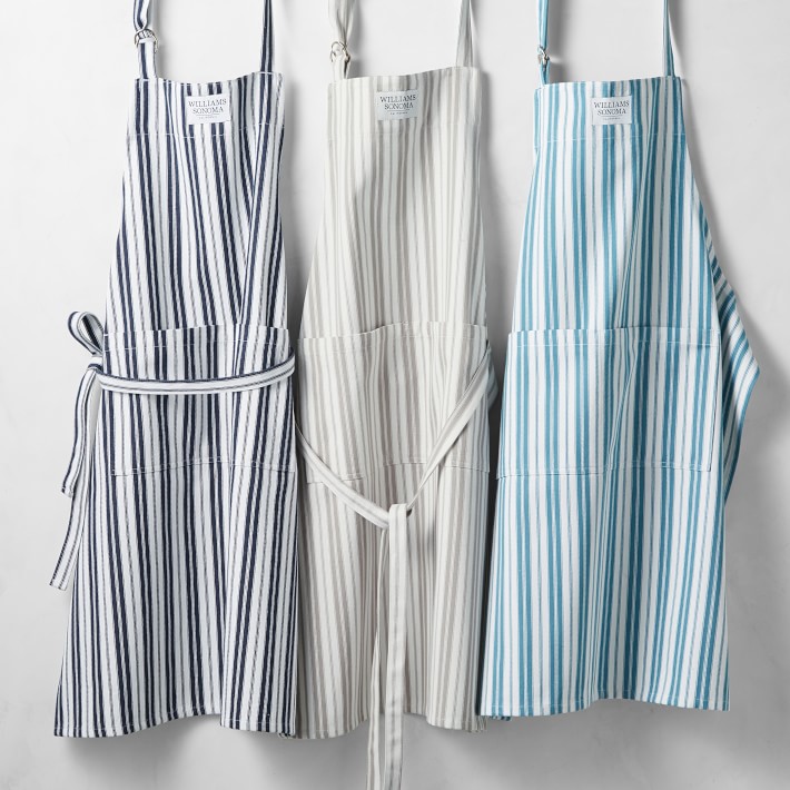 Williams Sonoma Striped Personalized Apron | Williams Sonoma