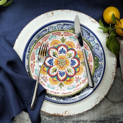 Rustic® Outdoor Melamine Platter | Williams Sonoma CA | Williams Sonoma