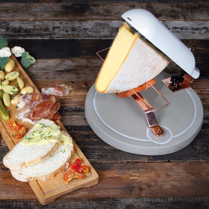 Boska Raclette Quattro Concrete | Williams Sonoma