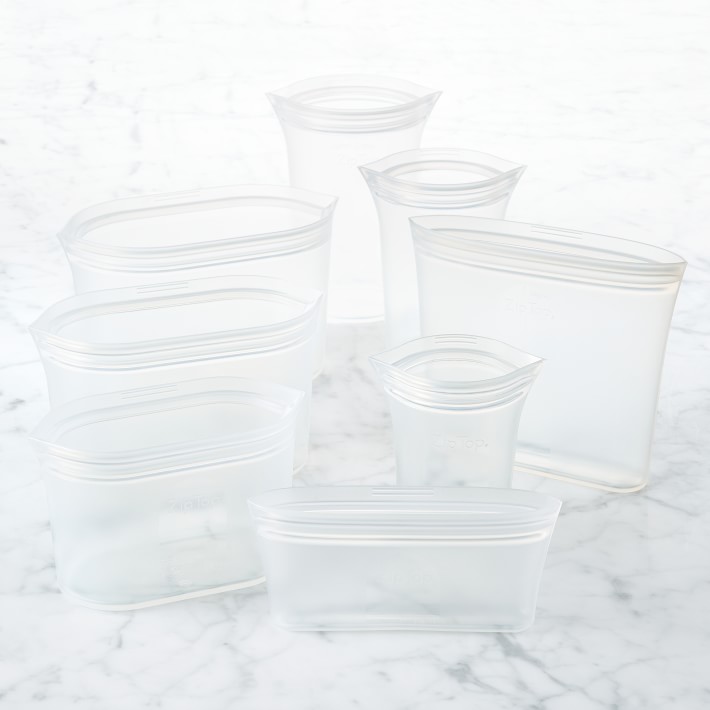 Zip Top 8-Piece Set, Frost | Williams Sonoma