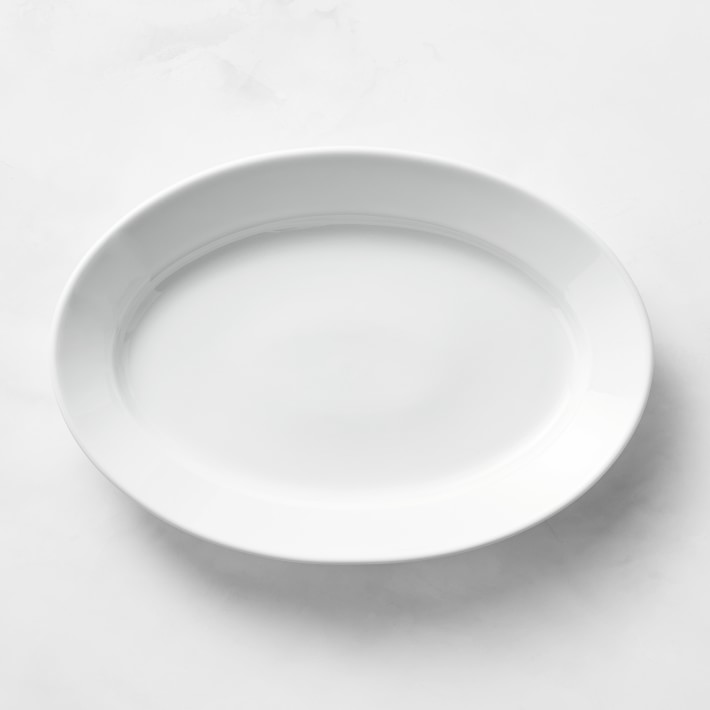 Apilco Oval Porcelain Serving Platter | Williams Sonoma