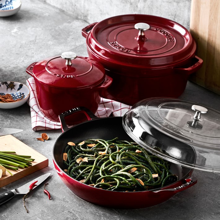 Staub Enameled Cast Iron Round Dutch Oven | Williams Sonoma
