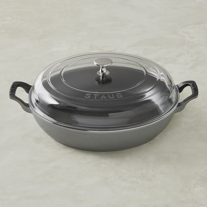 Staub Enameled Cast Iron Everything Pan, 3 1/2-Qt. | Williams Sonoma CA ...