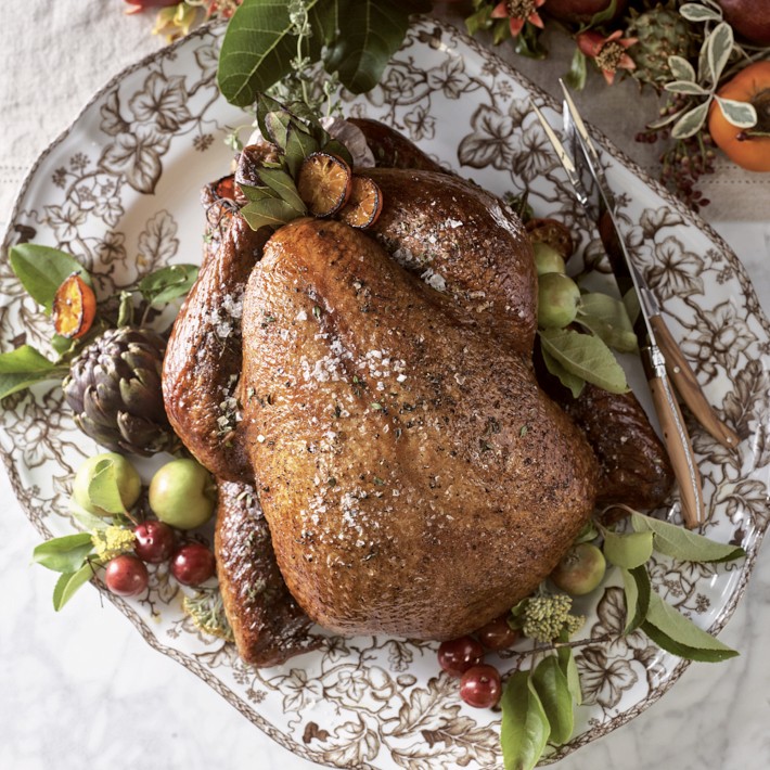 Plymouth Turkey Extra Large Serving Platter | Williams Sonoma