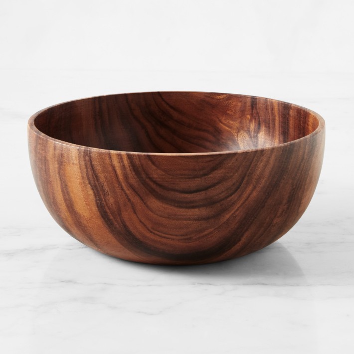 Acacia Tall Salad Bowl | Williams Sonoma