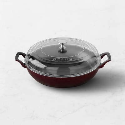 Staub Enameled Cast Iron Everything Pan, 3 1/2-Qt. | Williams Sonoma CA ...