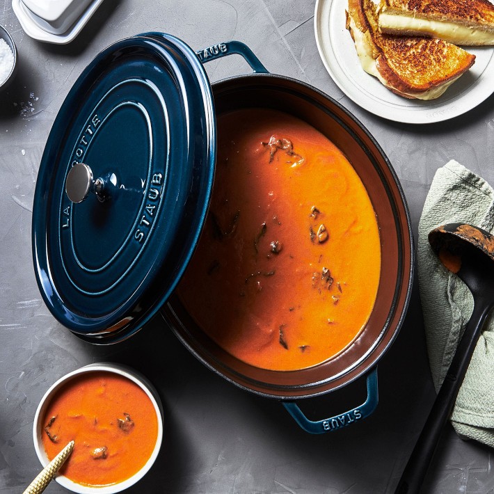 Staub Enameled Cast Iron Oval Dutch Oven | Williams Sonoma