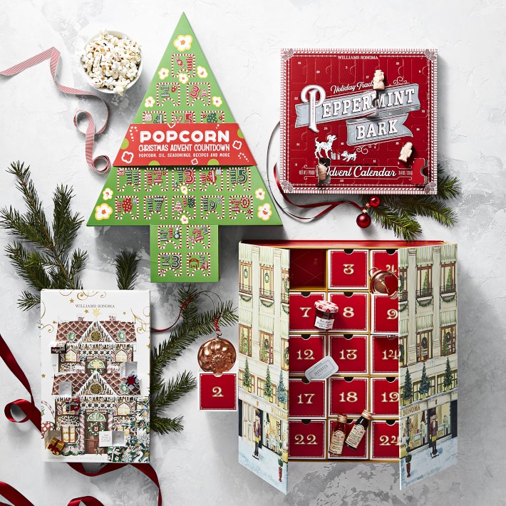 Christmas Popcorn Advent Calendar | Williams Sonoma CA | Williams Sonoma