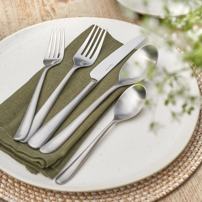 Robert Welch Kingham Silverware Sets | Williams Sonoma
