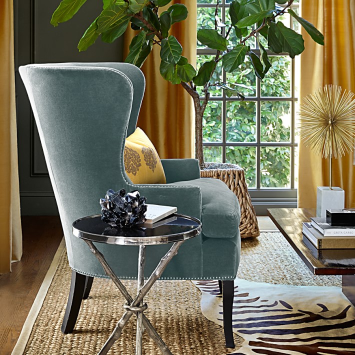 Chelsea Wing Chair | Accent Chair | Williams Sonoma