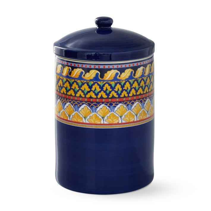 Italian Ceramic Kitchen Canister | Williams Sonoma